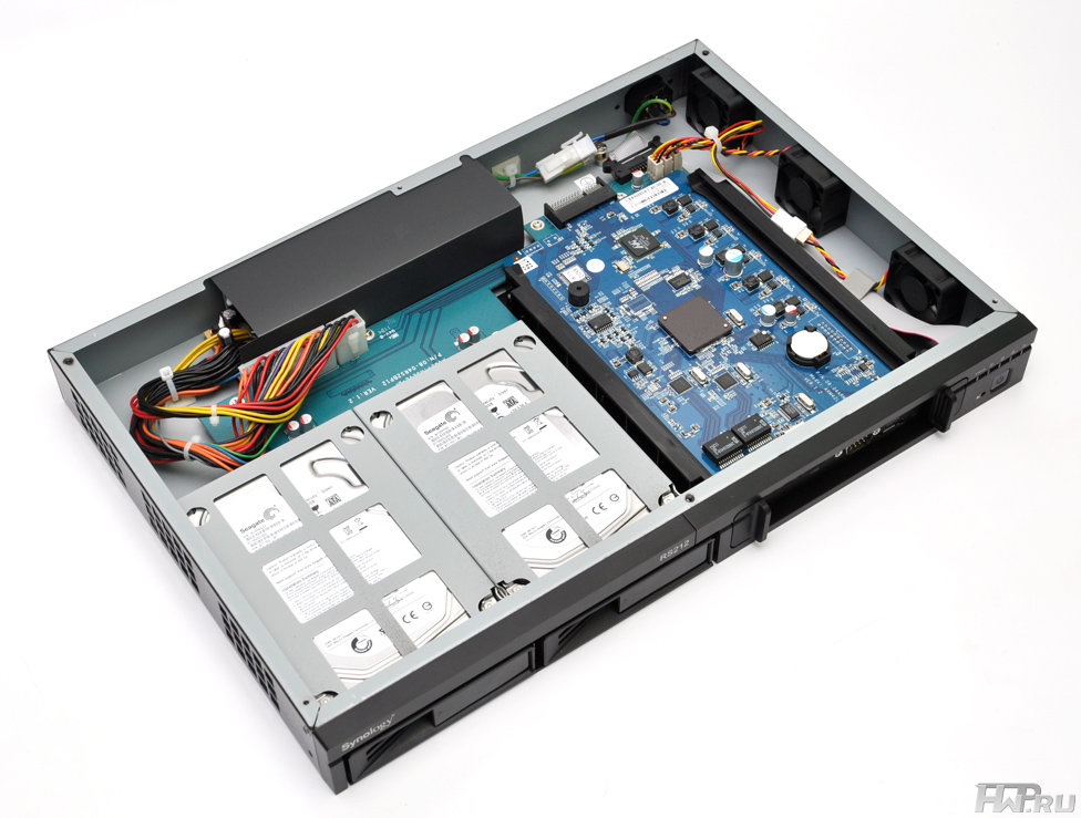 Synology RackStation RS212 - новый класс бюджетных сетевых хранилищ для ...