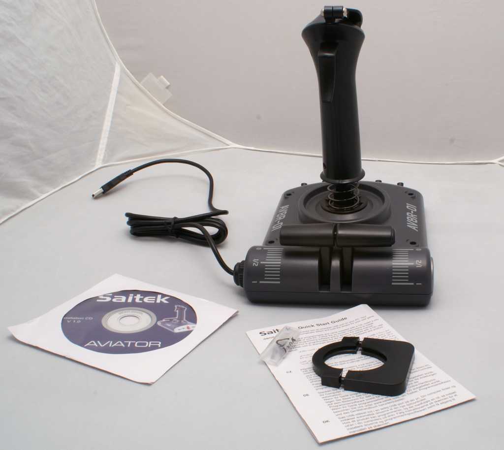 Джойстик Saitek Aviator - почувствуй себя авиатором! | hwp.ru