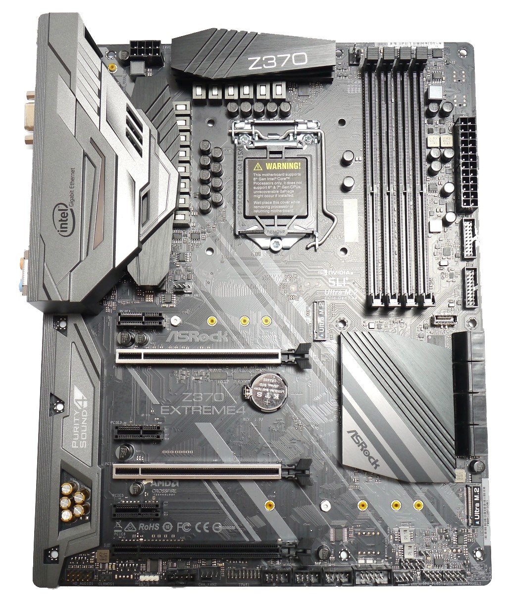 Обзор материнской платы ASRock Z370 Extreme4 | hwp.ru