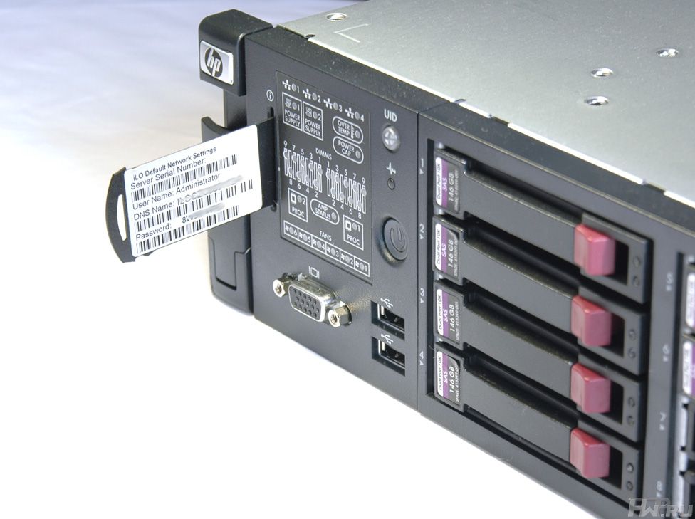 Сравнение двух серверов HP ProLiant DL380 серии G5 и G6 | hwp.ru